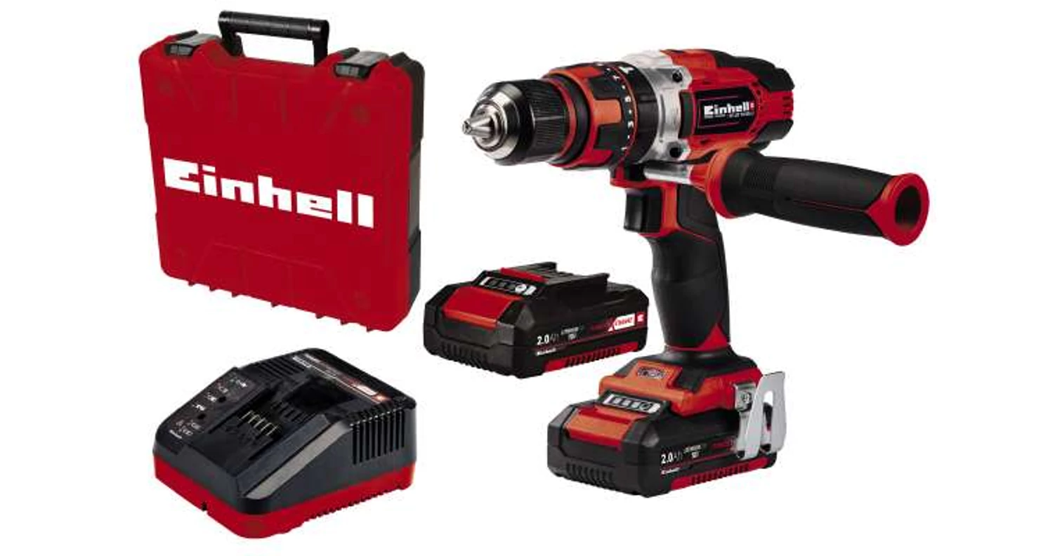 Einhell TE-CD 18/48 Li-i (2x2,0Ah) Akkumulátoros fúró-csavarozó 48 Nm (4513935) - A Technoroll ...